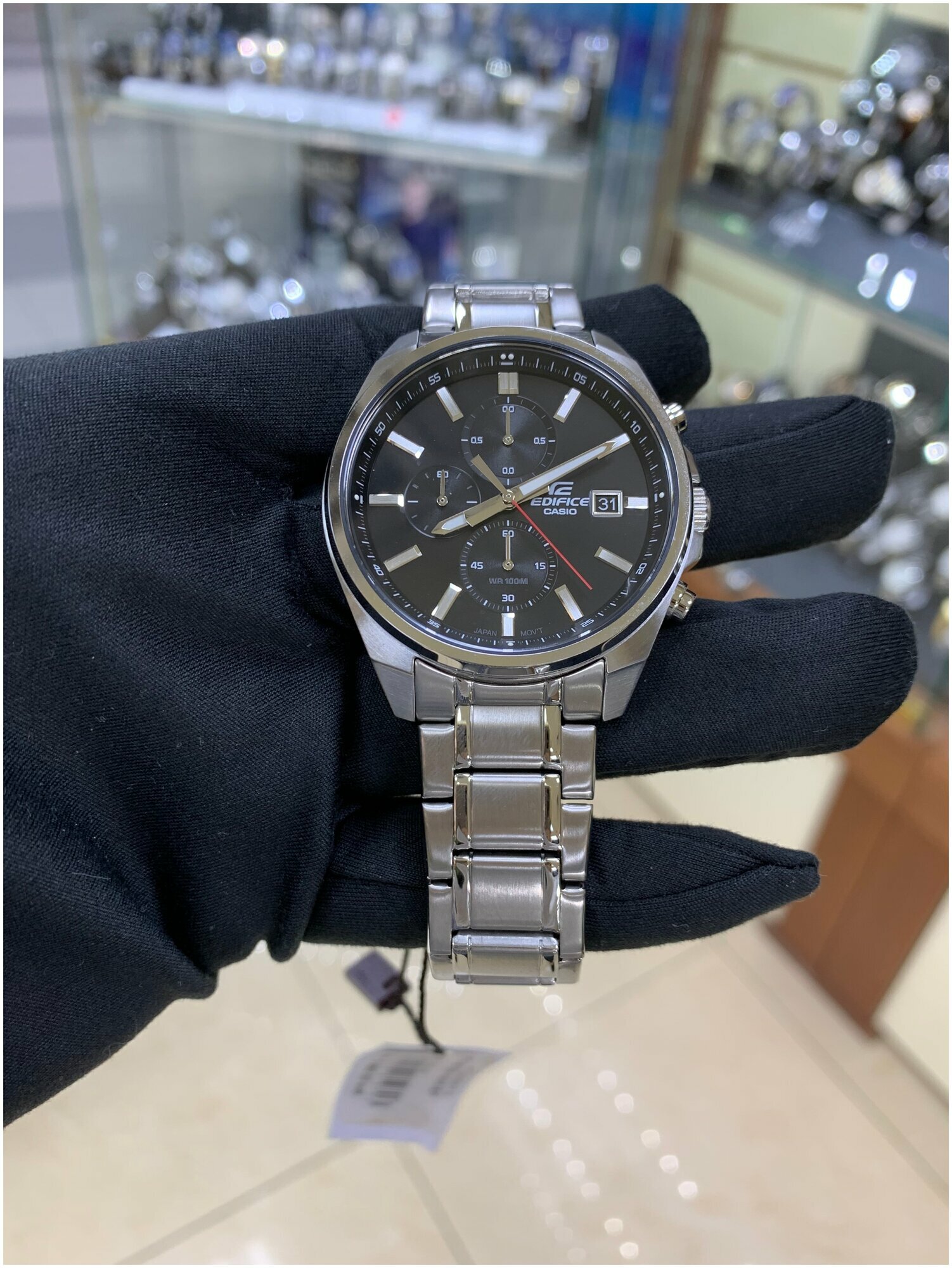 Наручные часы CASIO, silver/black — фото 1