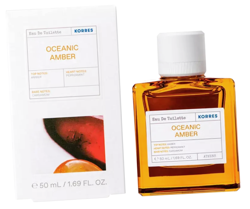 Korres Oceanic Amber мужской парфюм 50 мл - Коррес Океаник Амбер