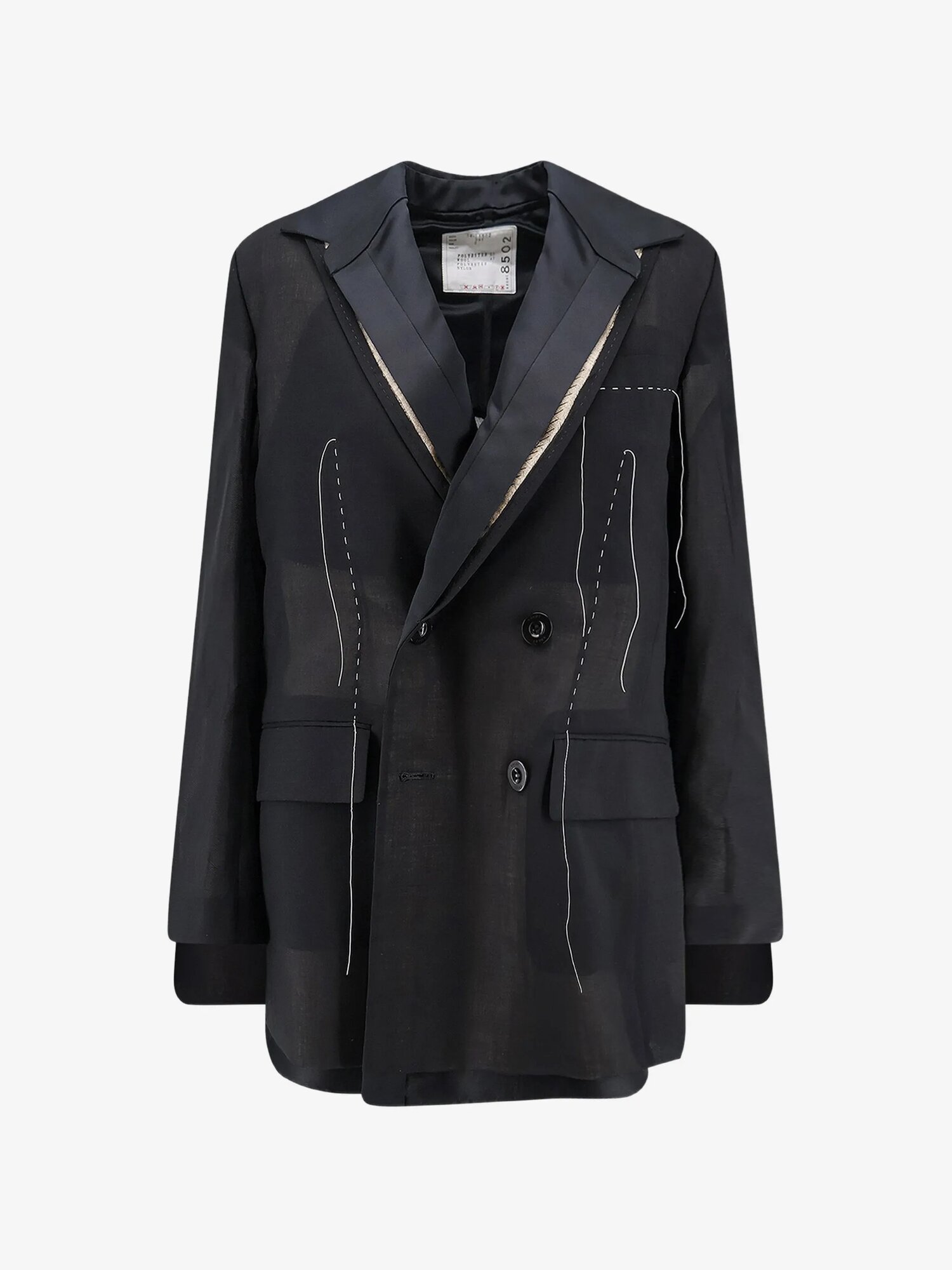 Пиджак Pleated blazer