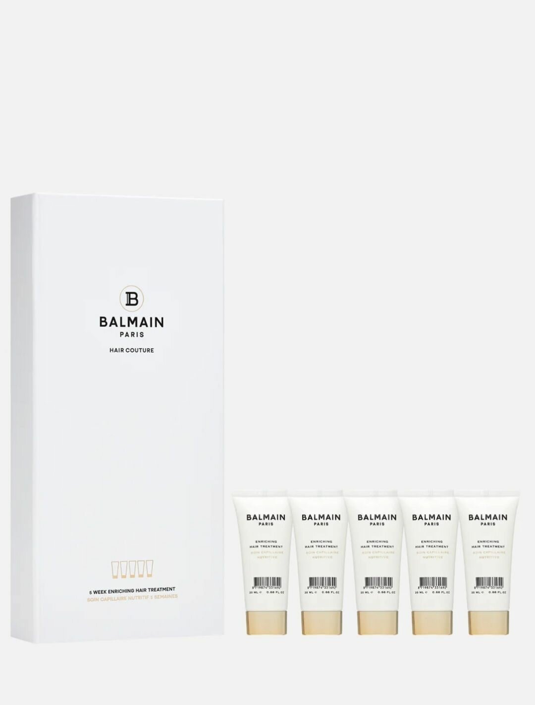 Набор уходовых средств для волос BALMAIN 5 week enriching hair treatment