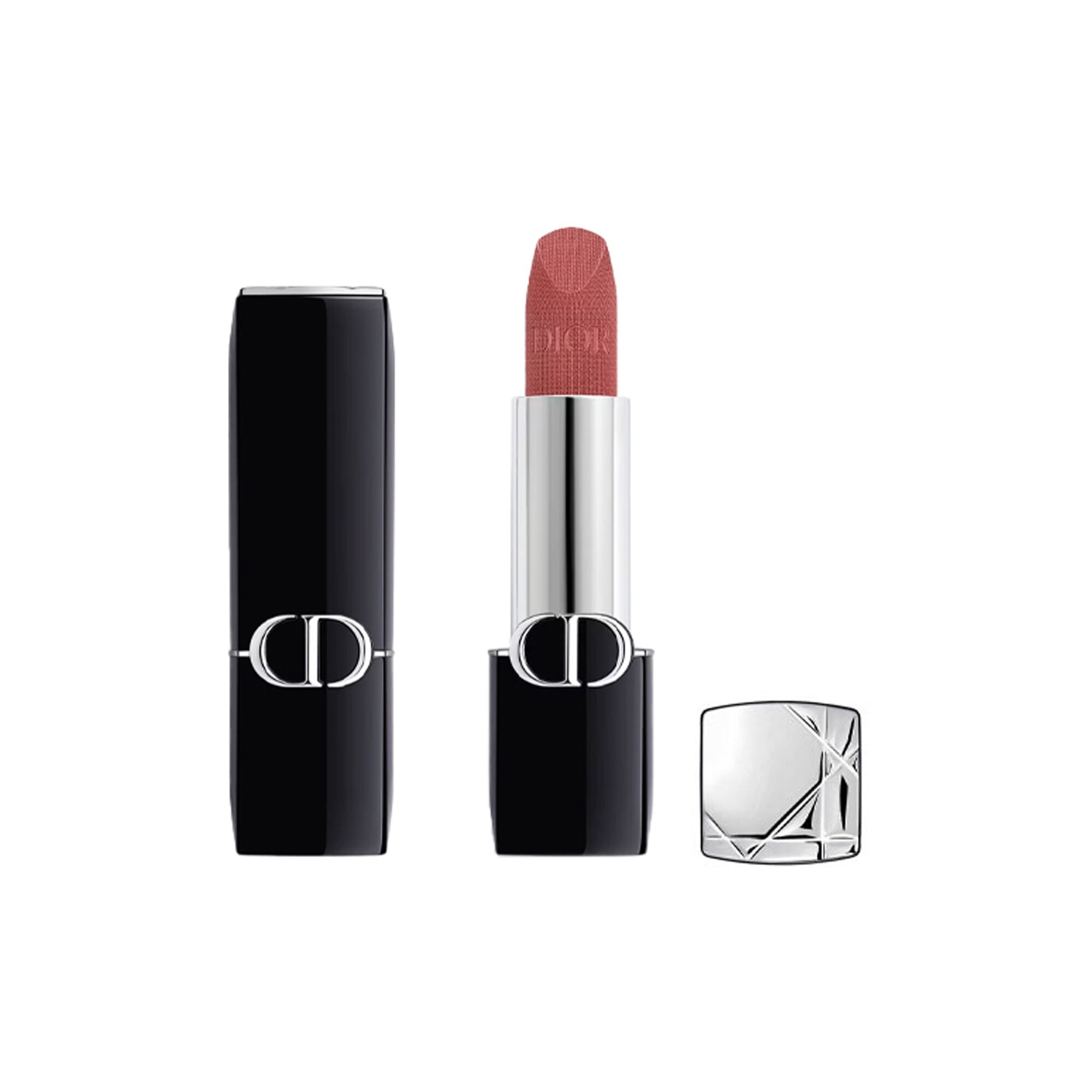 Dior Новая версия Ярко-синий Золото Помада Бархат 3,5г Формальная одежда Косметика