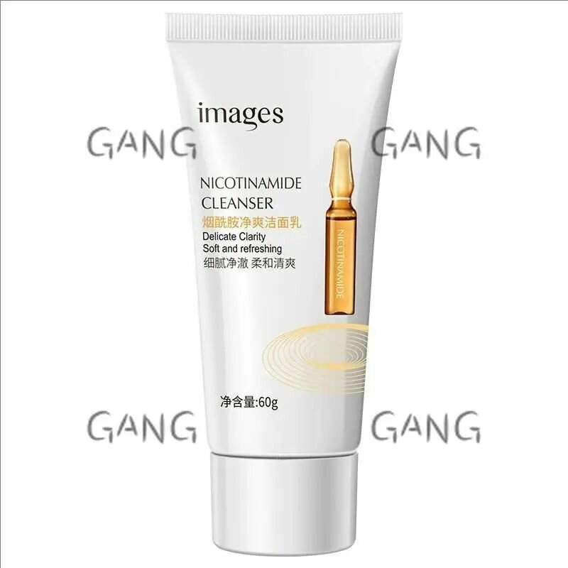 Интенсивно увлажняющая пенка для умывания с гиалуроновой кислотой Images Nicotinamide Ampoule, 60 мл.