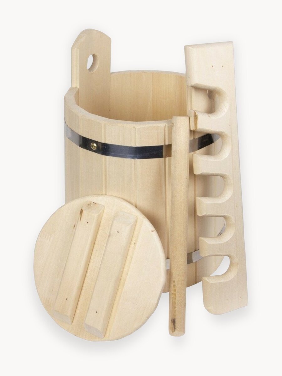 Кадка деревянная для засолки с гнетом 10 л