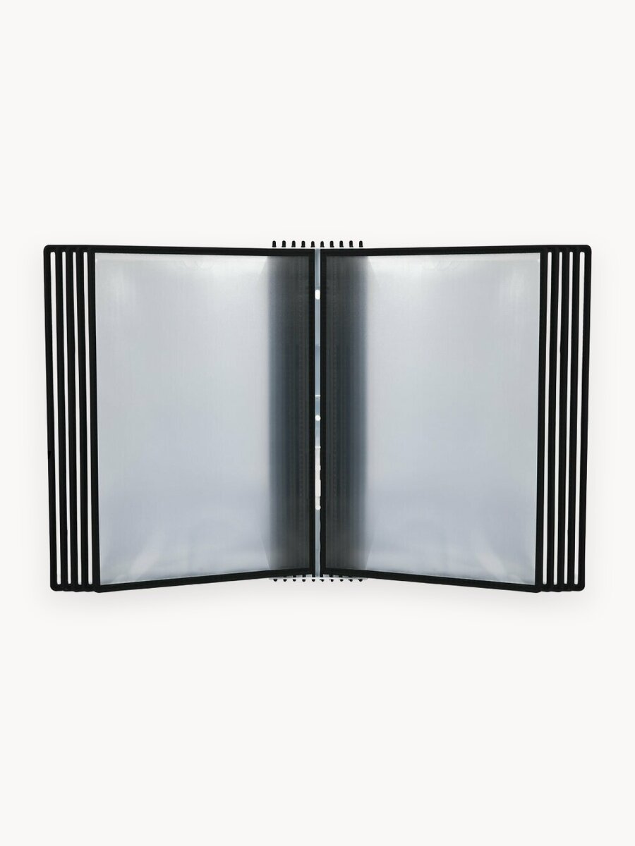 Демосистема настенная на 10 панелей, с 10 черными панелями А4, Staff Profit, 238146