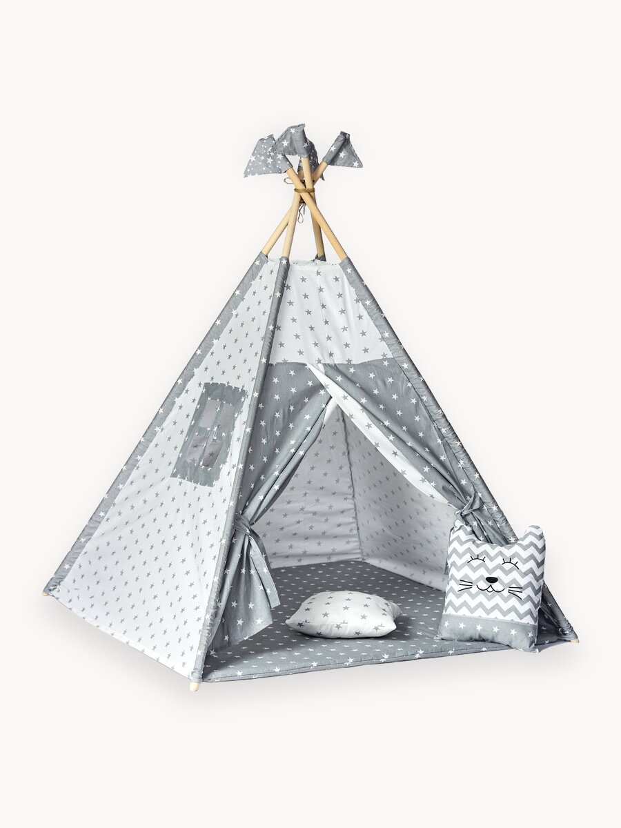 Детский Вигвам / палатка игровая "Звездочка"