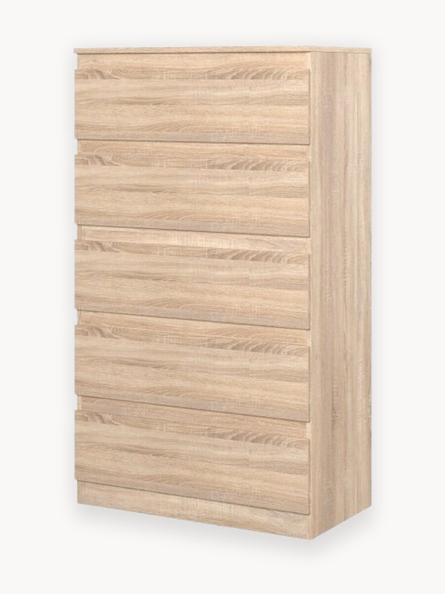 Комод Нк-мебель STERN Т-8(16 мм) 5-я Дуб Сонома 72676286