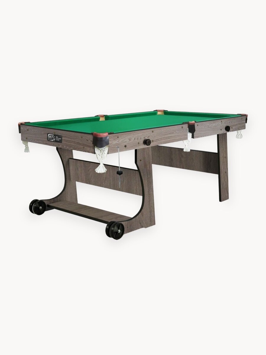 Бильярдный стол Компакт Лайт 6 футов, для американского пула, цвет анкор