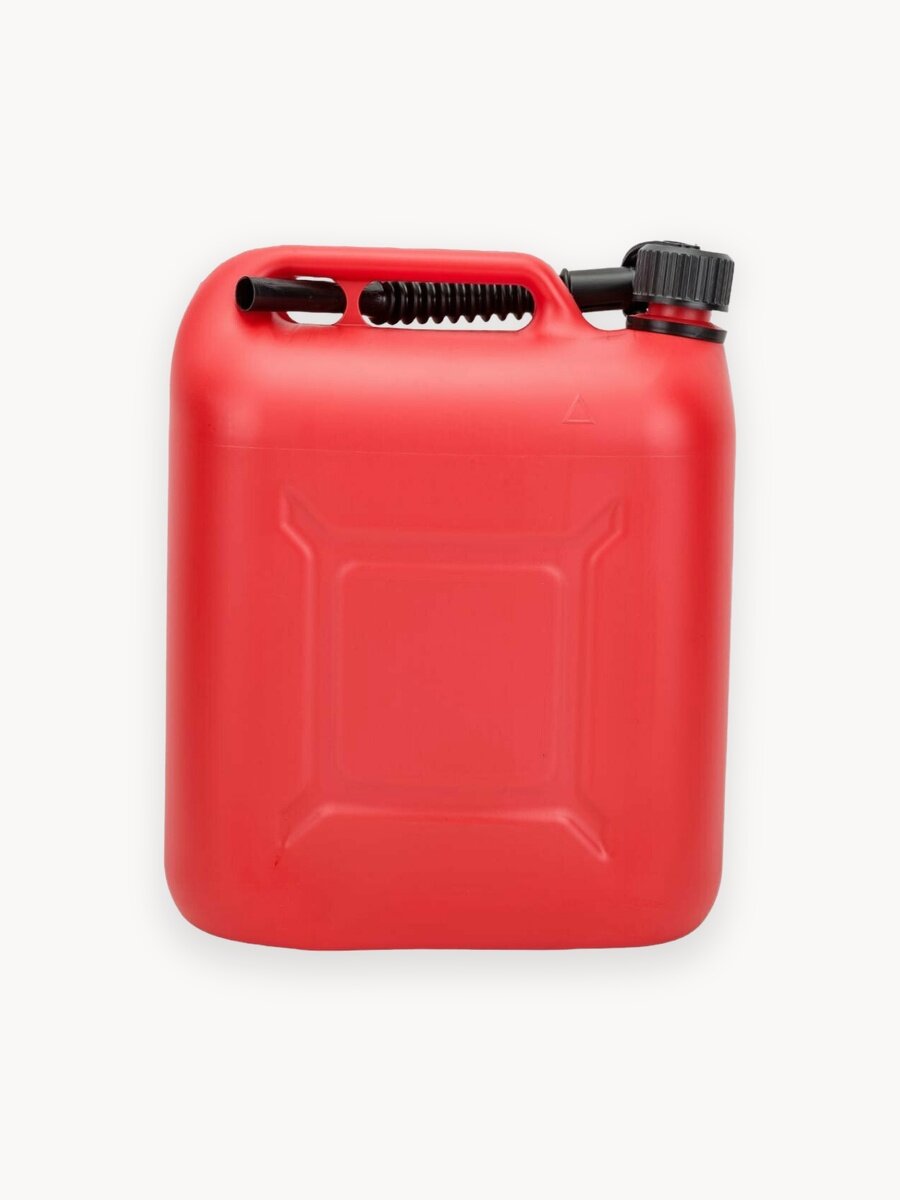 Канистра пластиковая для технических жидкостей, красная 20 л GL-322 главдор 52337