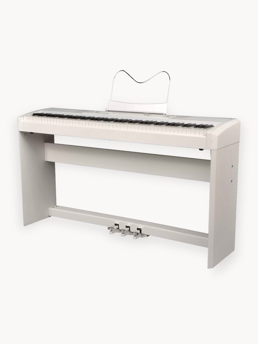 Ringway RP-35 W Цифровое пианино. Клавиатура: 88 полноразмерных динам. молоточк. клавиш. Стойка S-25