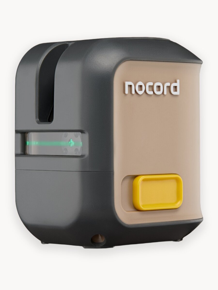 Уровень лазерный Nocord, 2x120, без аксессуаров в сумке, зеленый луч, NCL.2P. B1
