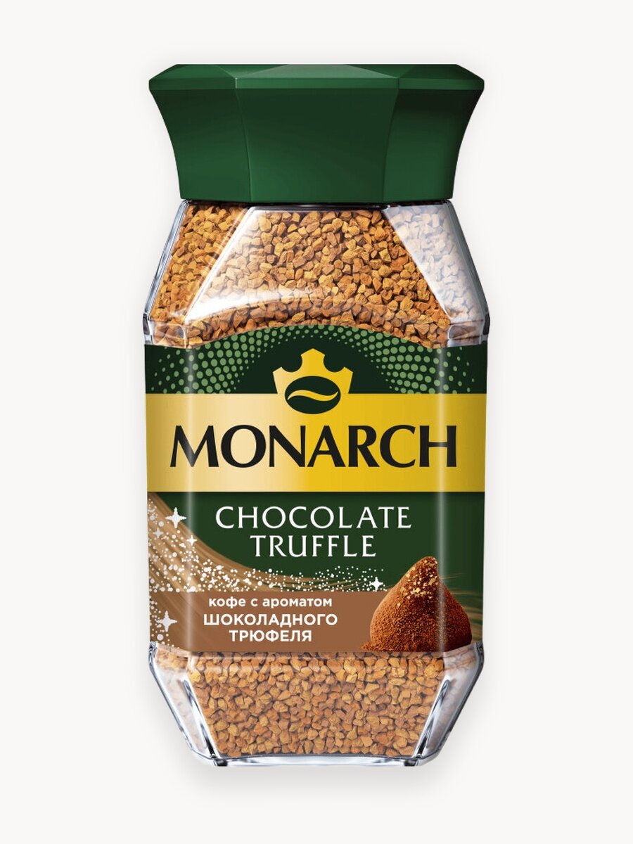 Кофе растворимый Monarch Chocolate Truffle с ароматом шоколадного трюфеля, 95 г