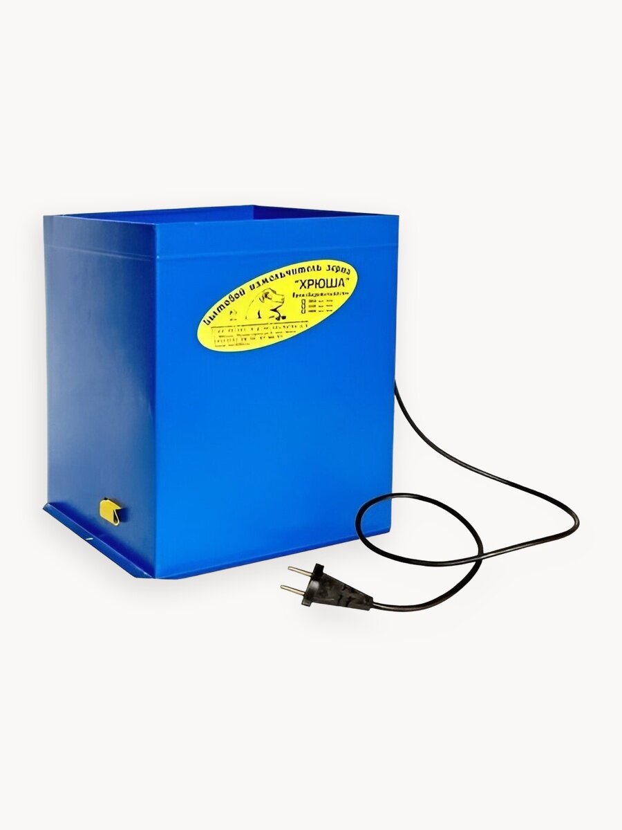 Зернодробилка Хрюша-300, (ЭлектроМаш) квадратн. (0015)