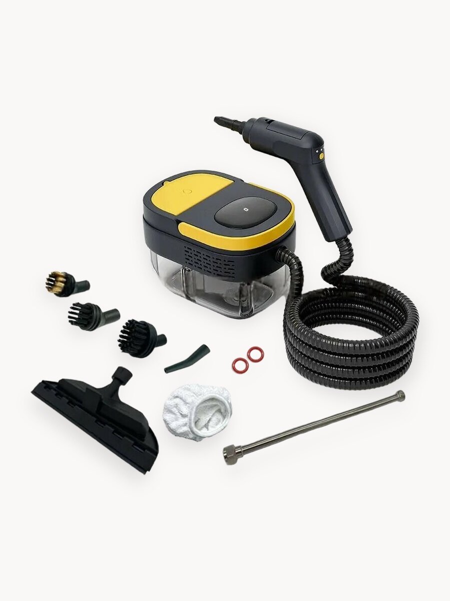 Пароочиститель для дома ручной, 2500 Вт, пароочиститель для мебели 14 насадок