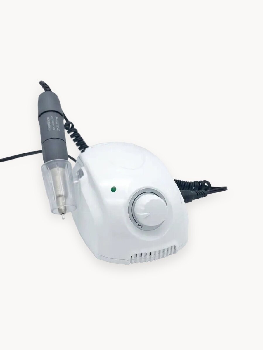 Фрезер Marathon 3 Champion, для маникюра, с ручкой, 45Вт, белый