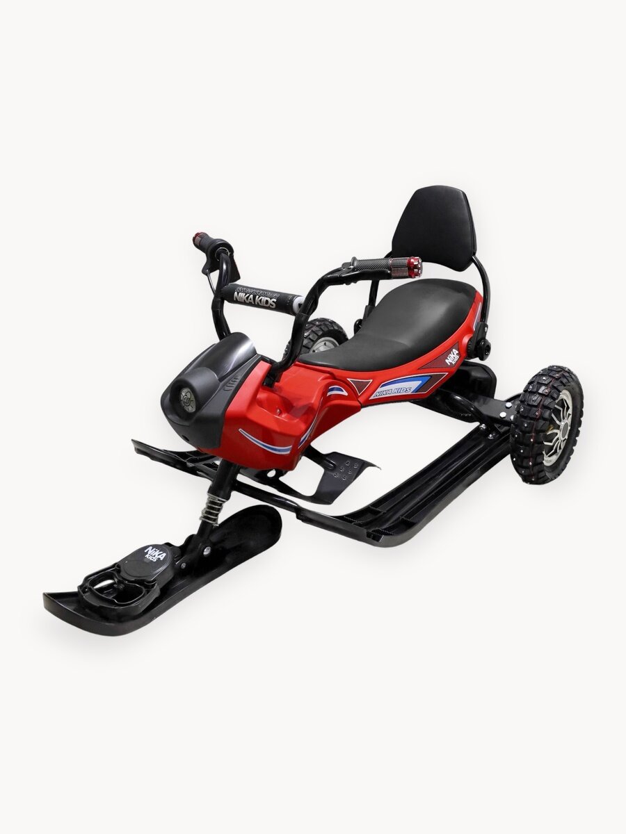 Электроснегокат Snow Razor Moto Pro черно-красный