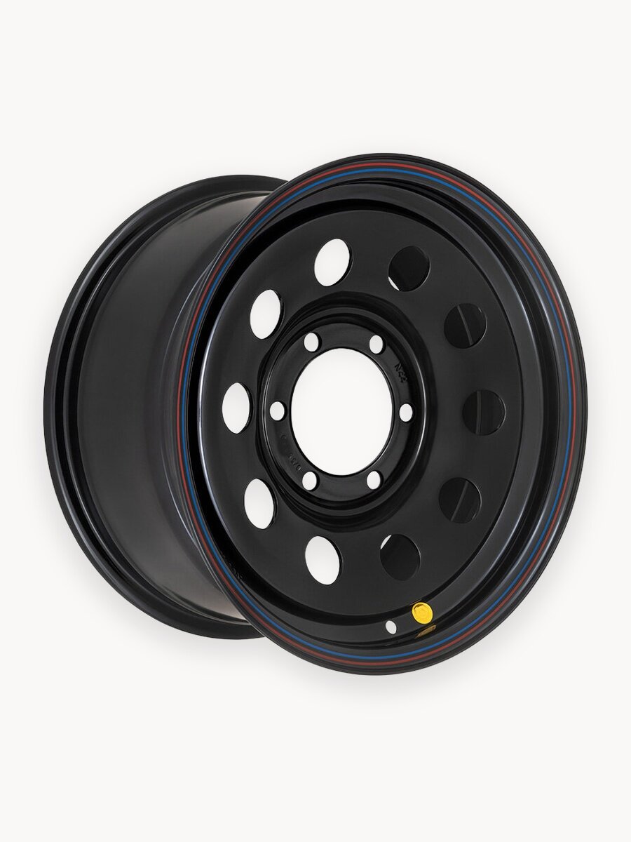 Диск усиленный стальной черный 6x139,7 8xR16 d110 ET+30