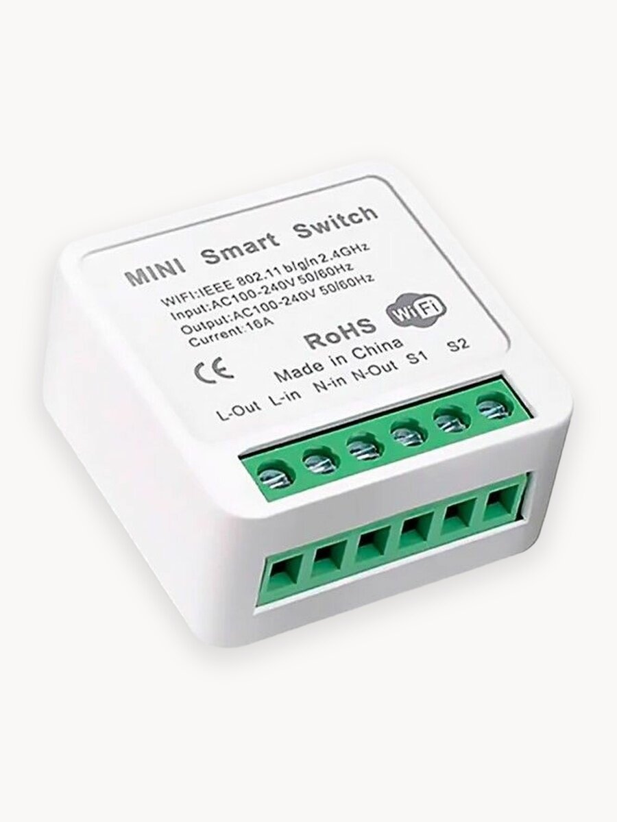 Умное реле Zigbee, Tuya