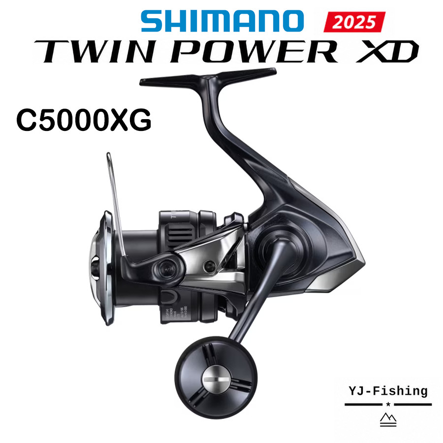 SHIMANO 2025 TWINPOWER XD C5000XG Спиннинговое катушка Подходит для Морская и пресной, Япония