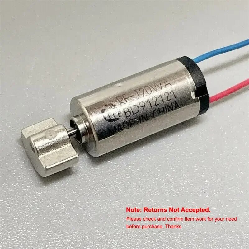 Mabuchi RF-J20WA 0612 DC 1,5 В-3 В микро крошечный мини 6 мм * 12 мм без сердечника вибрационный двигатель эксцентриковый вибратор DIY игрушечный массажер геймпад