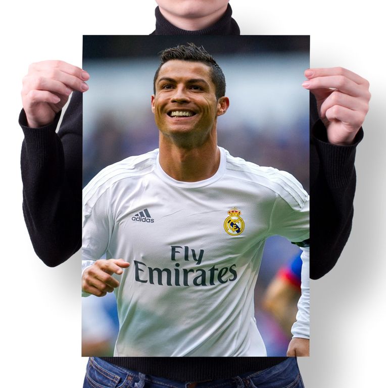 Плакат Криштиану Роналду, Cristiano Ronaldo №12, А4