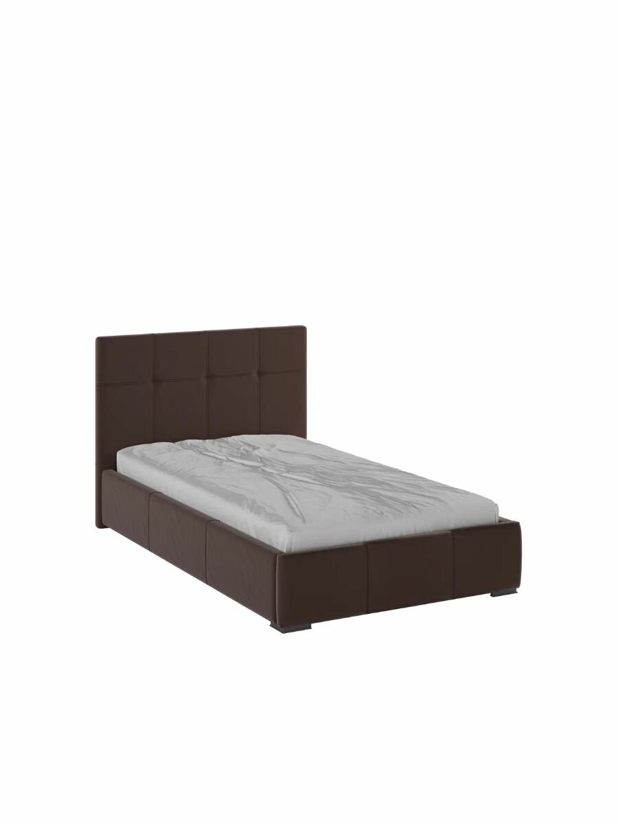 Домани, кровать интерьерная Рио, 1,2 м, 1360х1050х2230, Коричневый