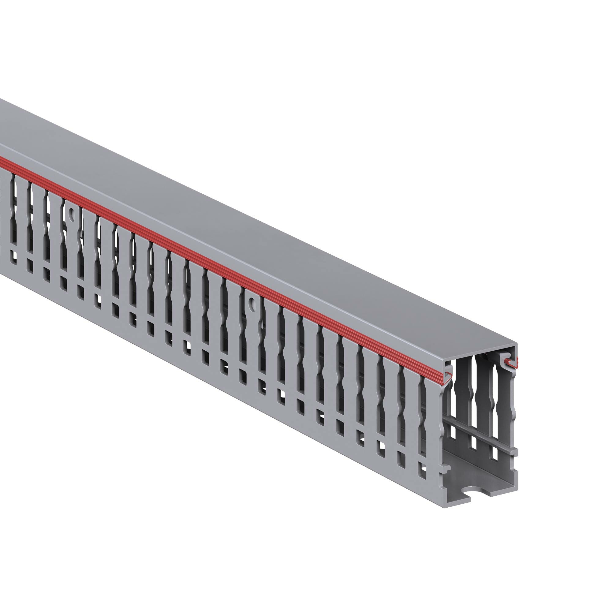 01163RL / Короб перфорированный, серый RL6 25x40