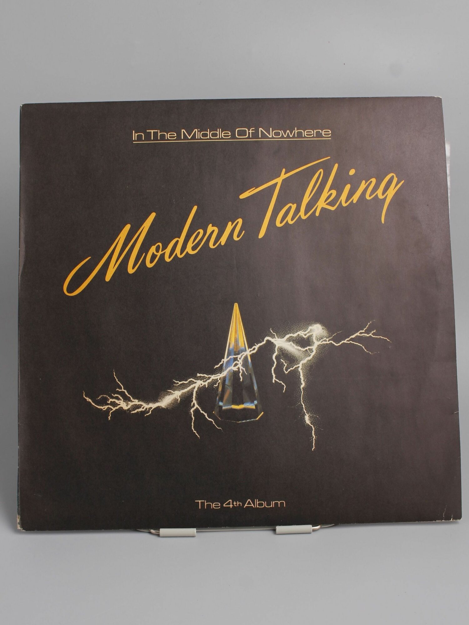 Винтажная виниловая пластинка Modern Talking (Модерн Токинг) "In The Middle Of Nowhere", 1989 г. Болгария