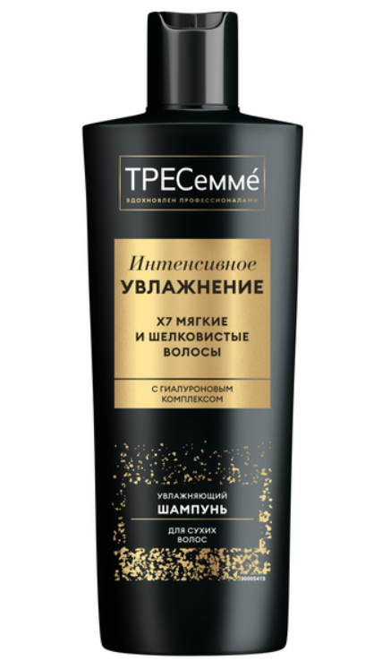 Тресемме шампунь для волос, Увлажняющий RICH MOISTURE, 400 мл