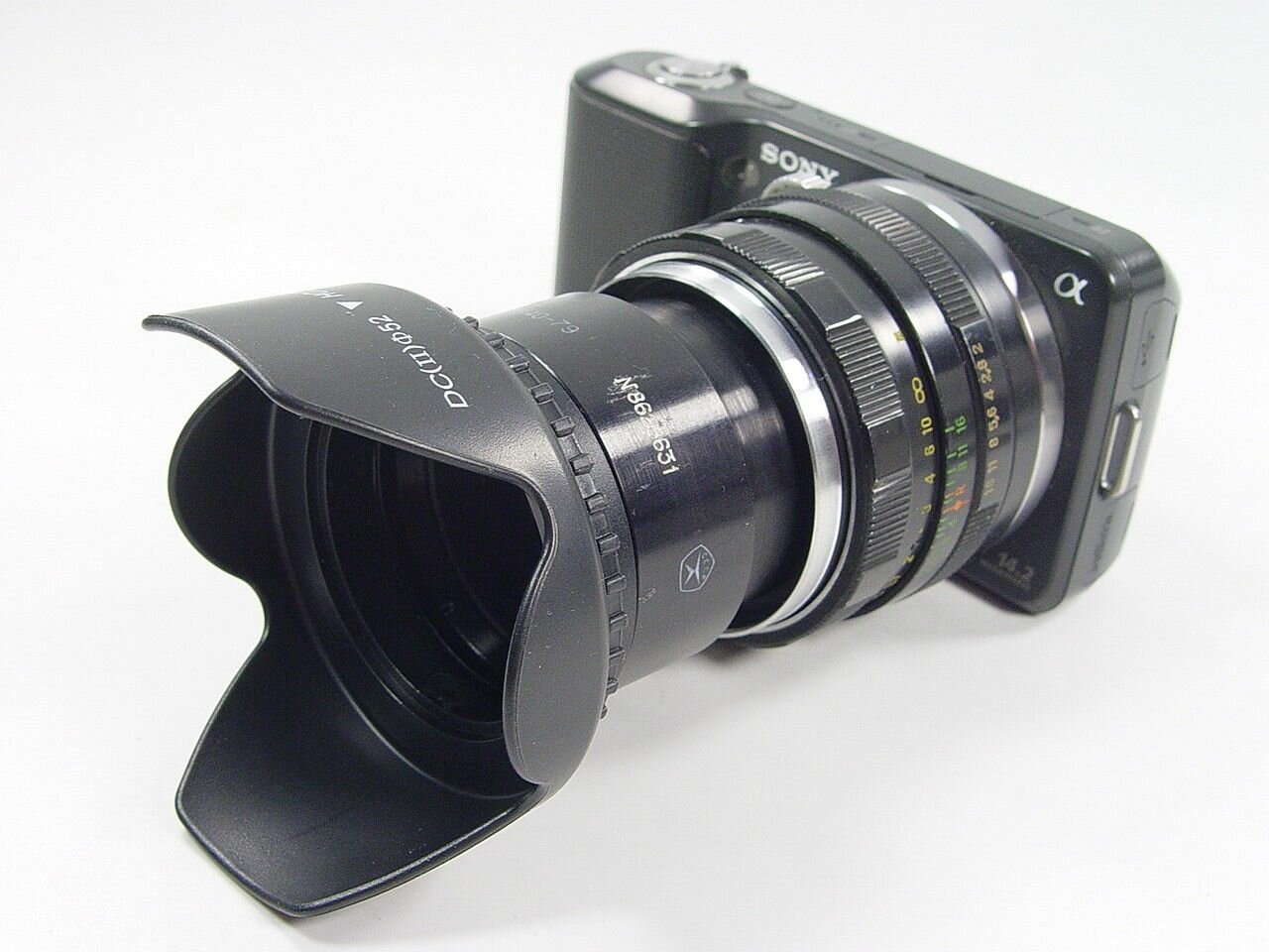 Крутит боке похлеще Гелиоса. Сверх светосила. РО-109 f/1.2 50 под Sony NEX E-mount Бленда, фильтр ND4.