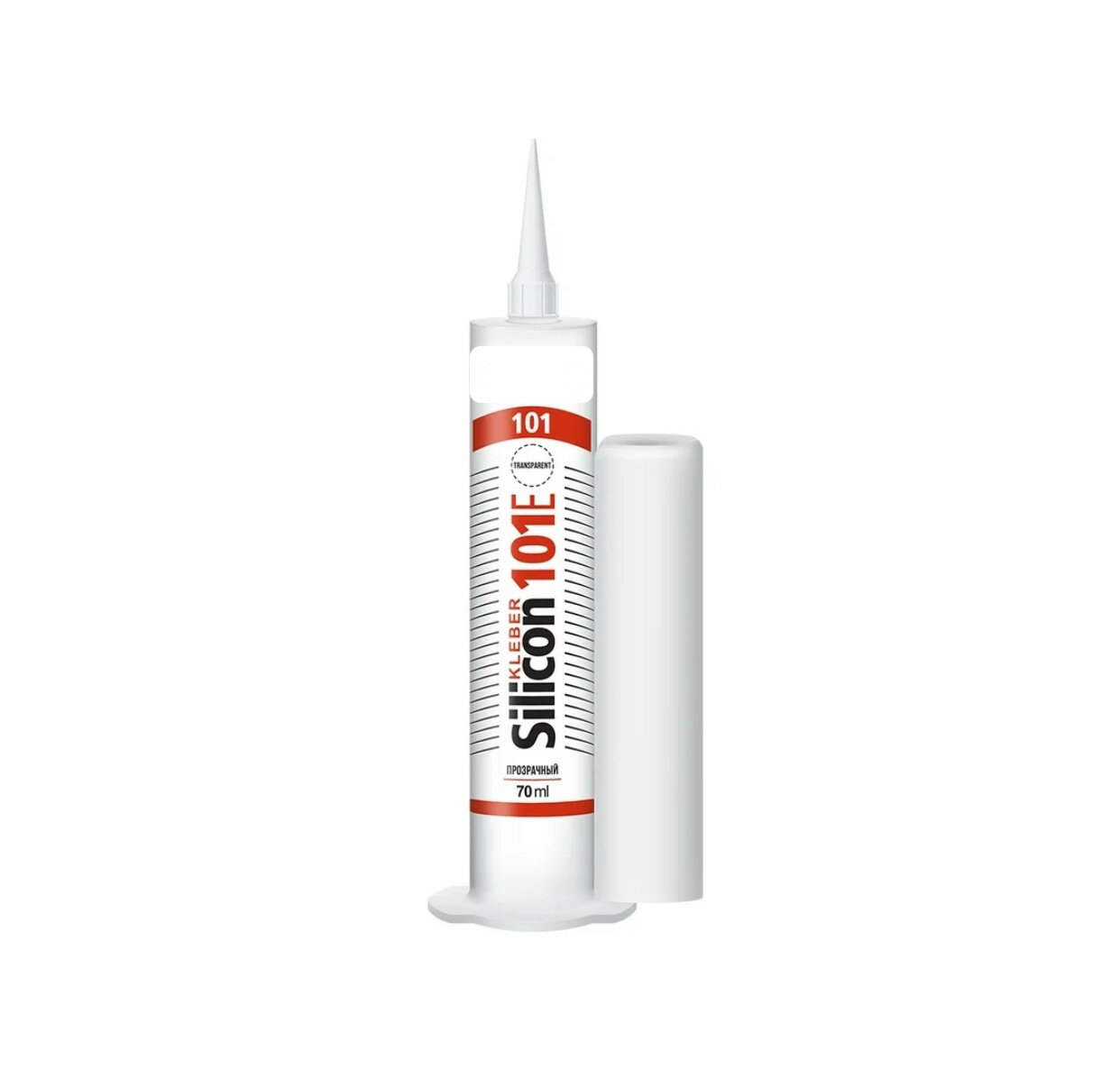 Клей-герметик силиконовый 101E, 70мл, бесцветный, универсальный