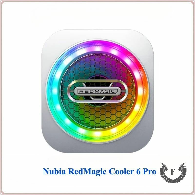 Nubia RedMagic Cooler 6 Pro Радиатор магнитного ледяного вентилятора cooler LED 30w