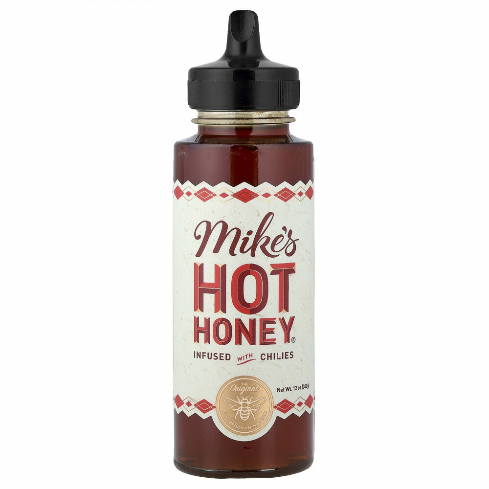 Mike's Hot Honey, С перцем чили, 340 г (12 унций)