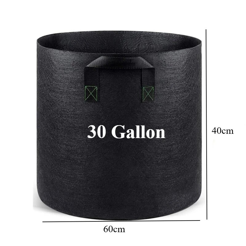 Мешки для выращивания растений 5/10/15/30 галлонов 4pcs, 30 Gallon