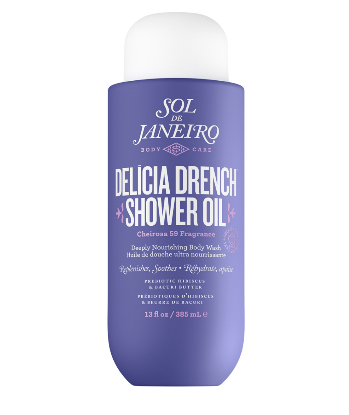 Крем-гель для душа Sol de Janeiro Delicia Drench Shower Oil, 385 мл