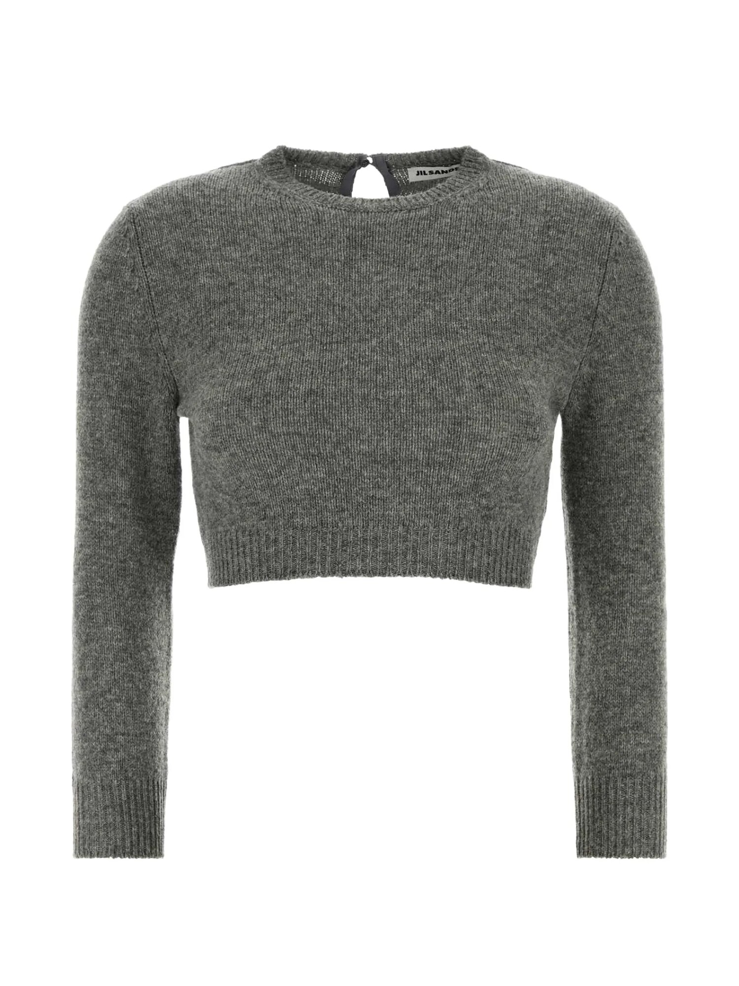 Свитер Cropped ribbed-knit sweater