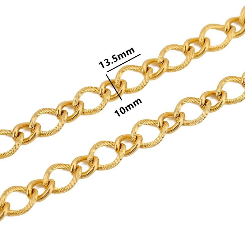 Цепь из нержавеющей стали Gold-K, 1 метр