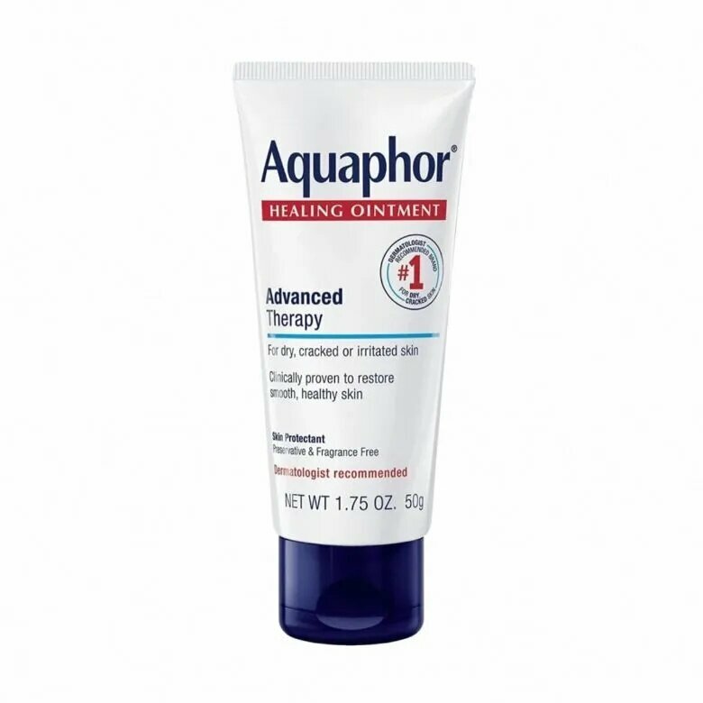 Aquaphor, Заживляющая мазь, защита для кожи, 50 г