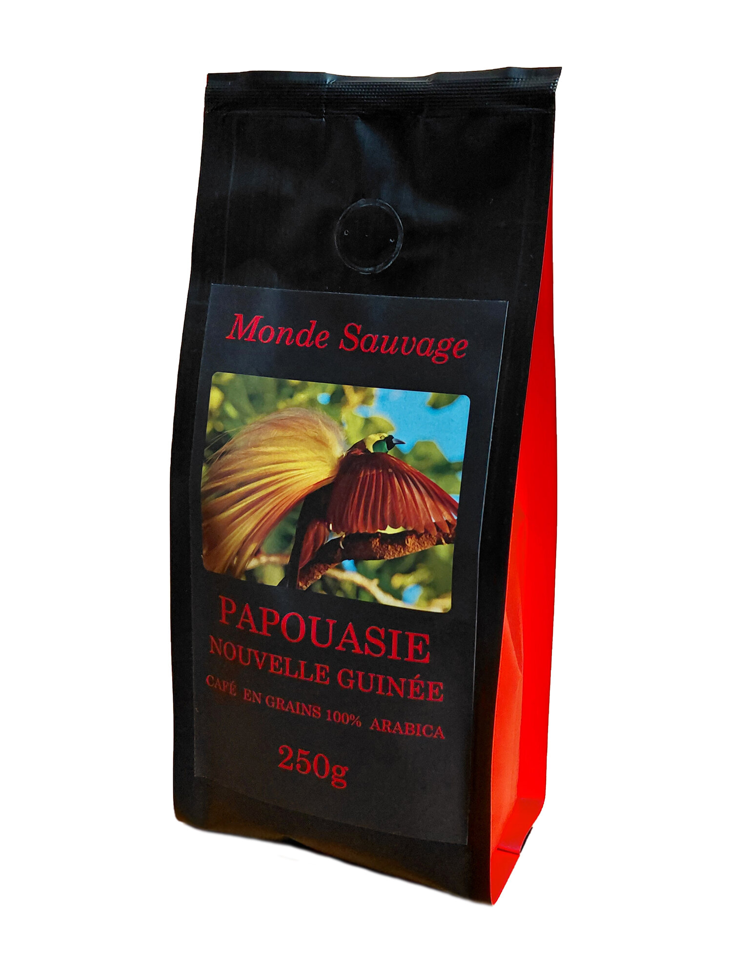 Кофе в зёрнах Монд Саваж Папуа Новая Гвинея 250г