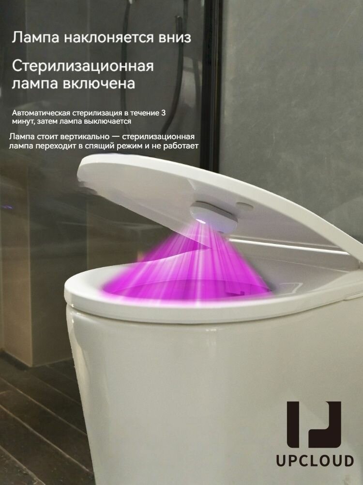 Ультрафиолетовая дезинфекционная лампа/Индукция включает освещение/UPCLOUD Стерилизация + ночник-ROMIKY