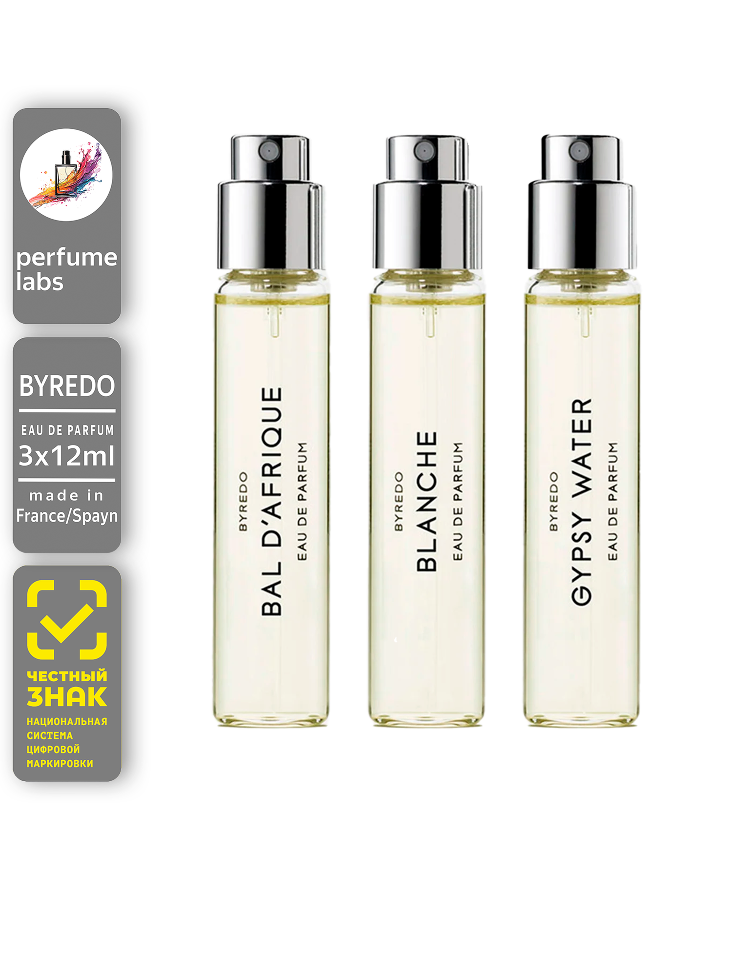 Byredo парфюмерная вода Le Selection Nomade edp 3*12ml