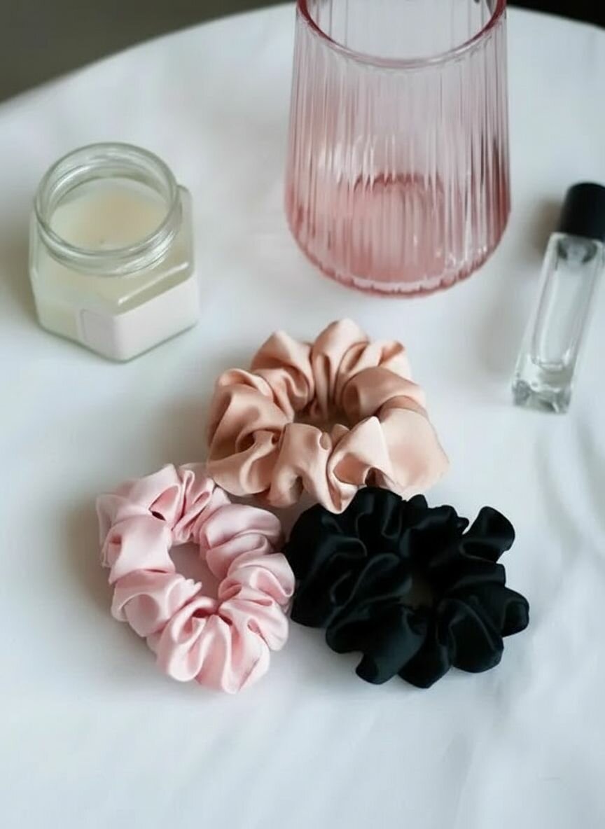 Резинки для волос шелковая 8 HORAS of silk