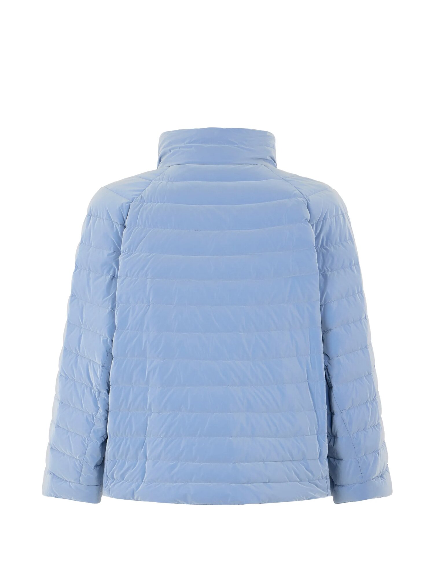 Куртка MooRER Padded high-collar jacket, размер 38, blue — фото 1
