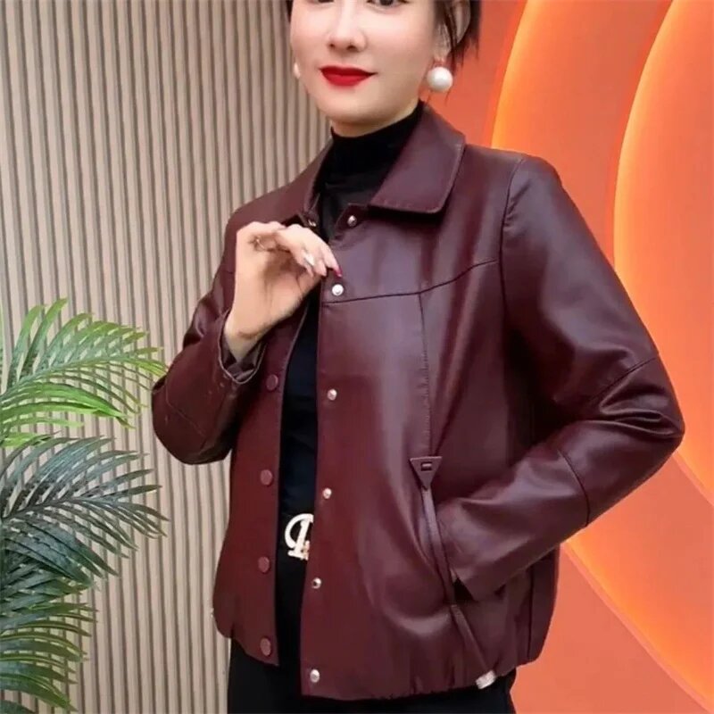 Куртка кожаная