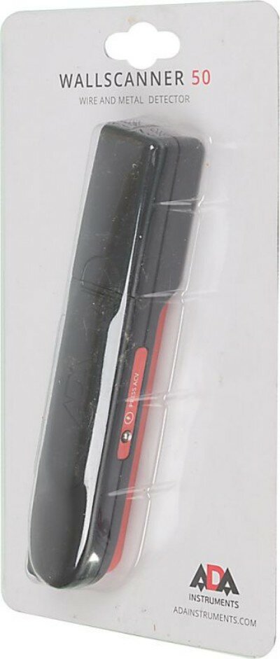 Детектор ADA модель "металла 50" черно-оранжевый, рассчитан на локальный контроль, удобная рукоятка (А00506)