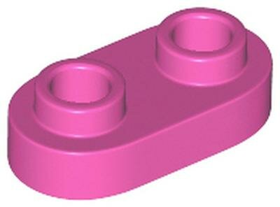 Деталь Lego 35480 Plate, Round 1 x 2 with Open Studs