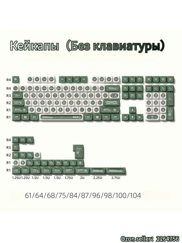 Матовый полупрозрачный колпачок для ключей