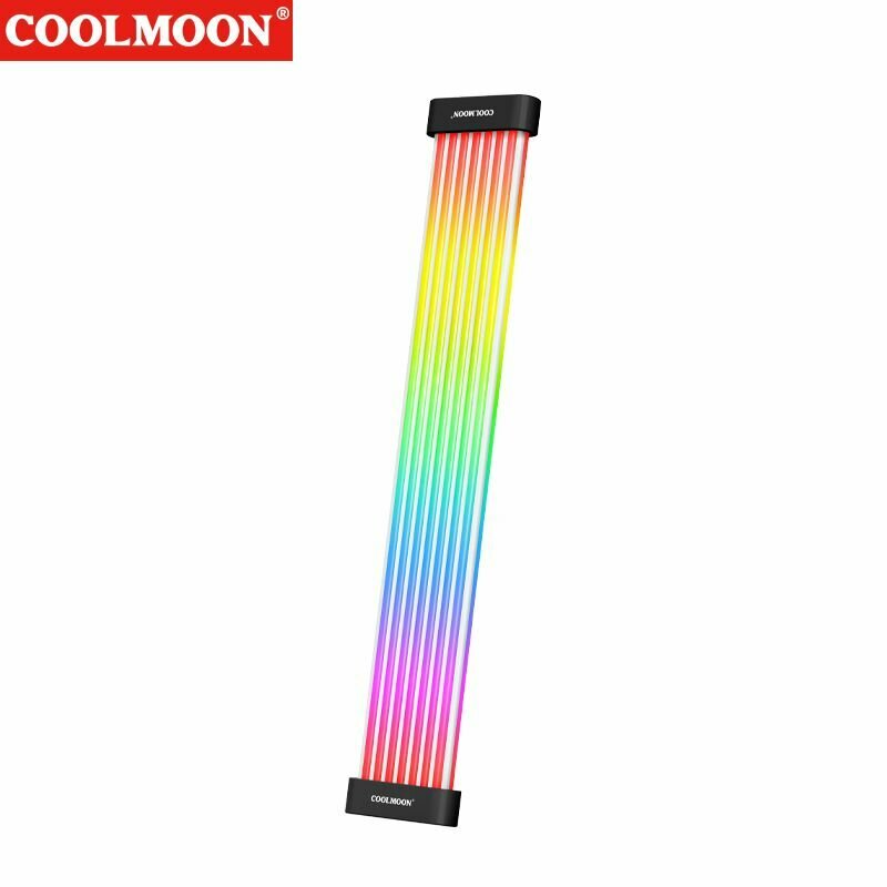 Светодиодная ARGB-лента COOLMOON C260EX для питания видеокарты, 5 В, 360 подсветка