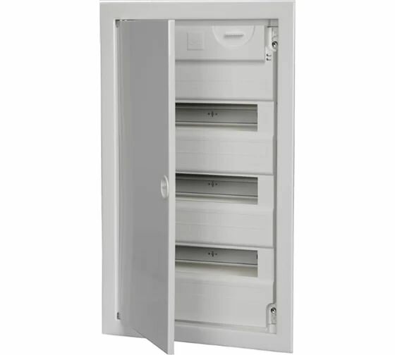 Корпус пластиковый КМПв 4/42 IP30 IEK на 42 модуля для крупных распределительных сетей в офисах и коттеджах