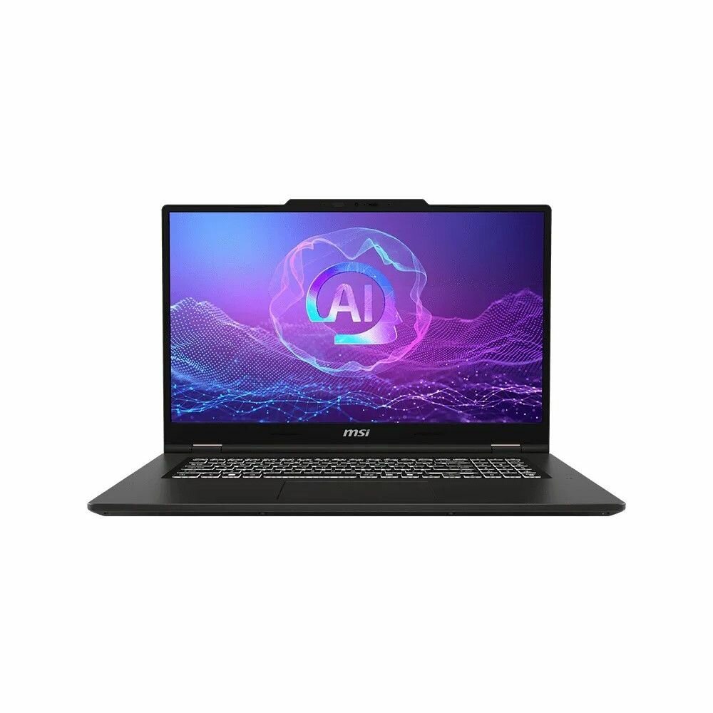 Ноутбук MSI Venture 17 AI A2HMG-014XRU Intel Core Ultra 5 225H/16Gb (2*8 D5)/SSD512Gb/UMA/17.3"/IPS/FHD/1920x1080/144Hz/NoOS/RJ-45/Grey/2.4kg
