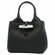 Сумка Longchamp Le Roseau, фактура плетеная, черный